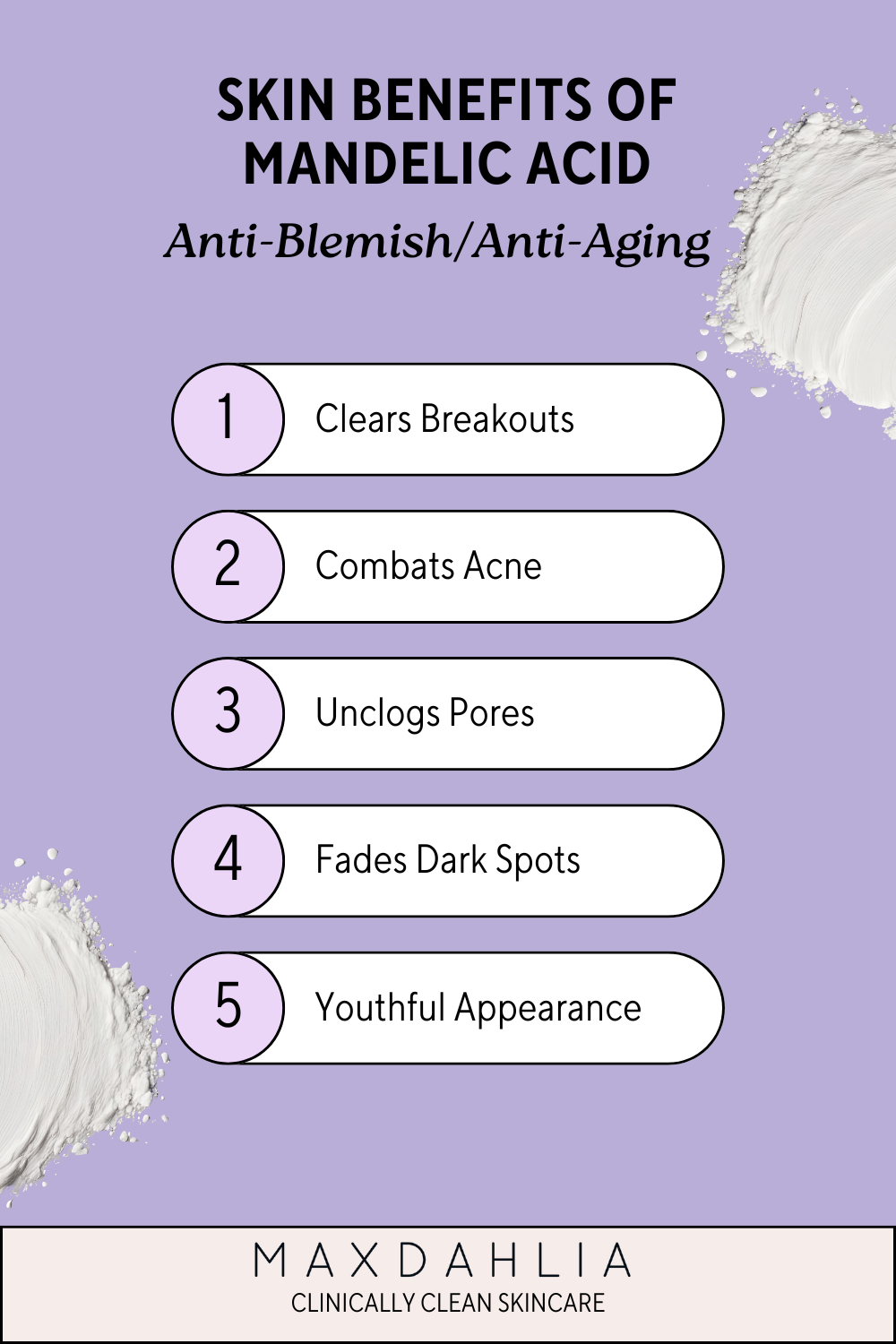 5 Skin Benefits of Mandelic Acid | Clear, Bright, Youthful Skin ...